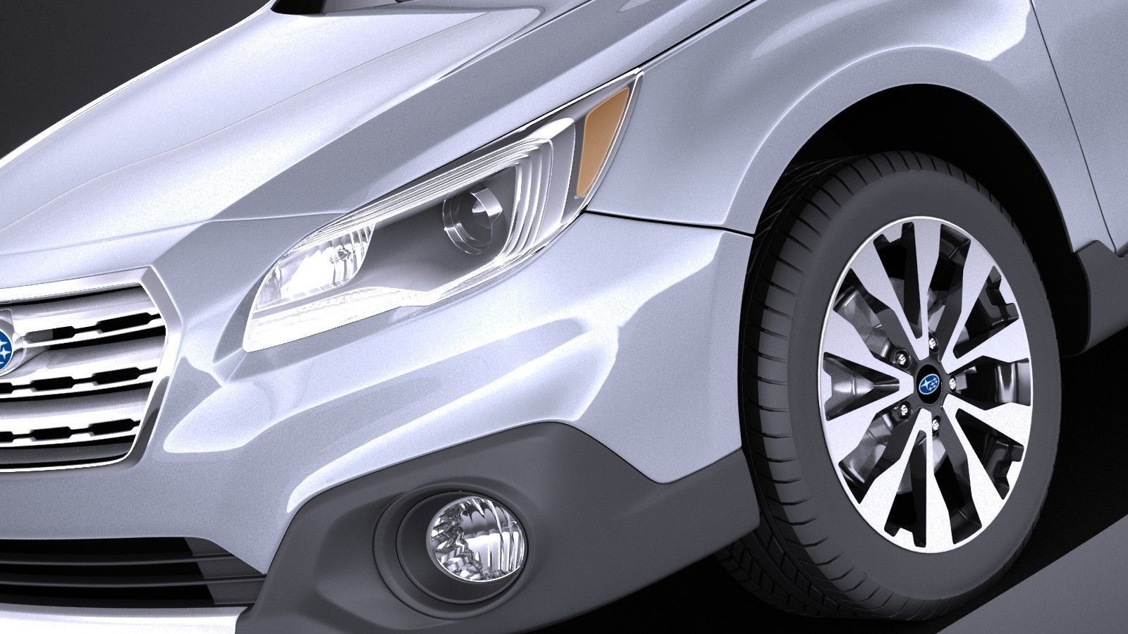 Subaru Outback 2017 VRAY 3D model | CGTrader