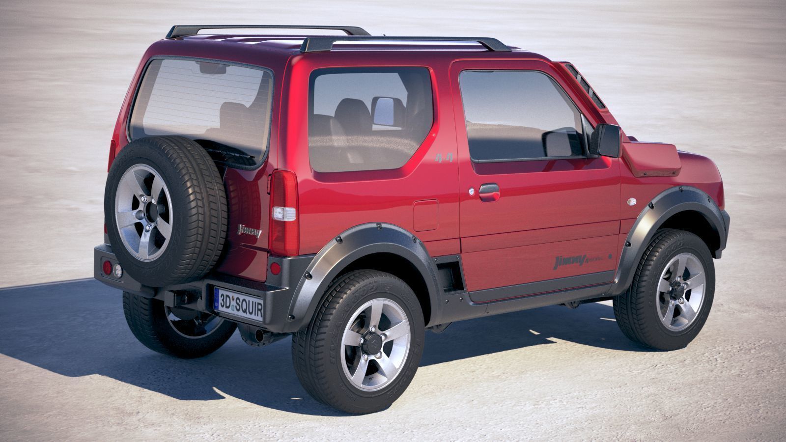 Suzuki Jimny 4Work Offroad 2018 3D model | CGTrader