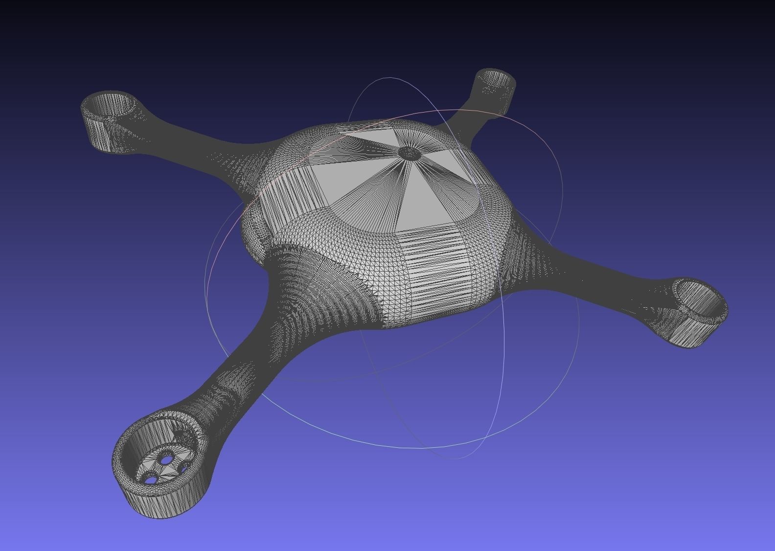 Simple Drone Body 3D model 3D printable | CGTrader