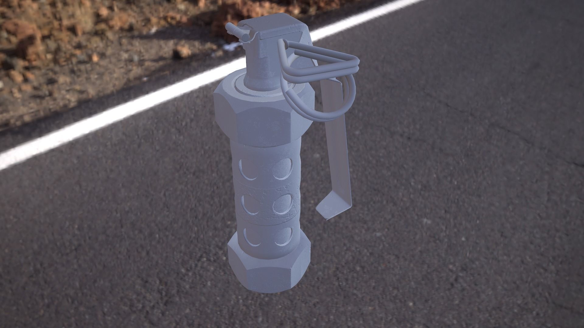 3D model M84 Stun grenade Flashbang VR / AR / low-poly | CGTrader