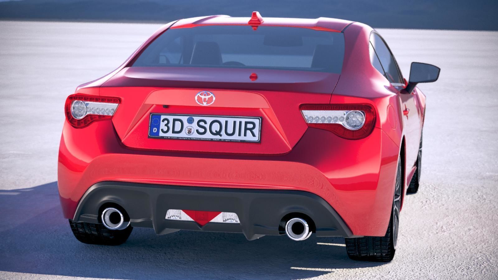 Toyota GT86 2018 3D model | CGTrader