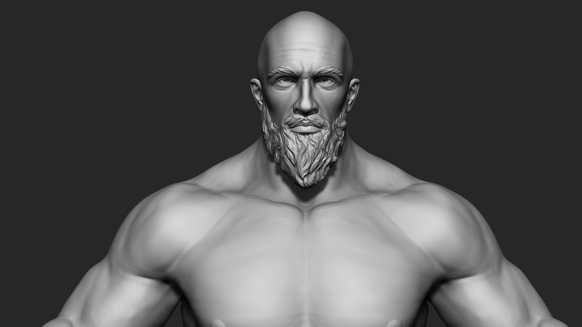 Male Body Sculpt 1 3D model | CGTrader