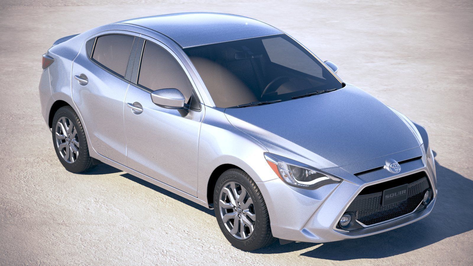 Toyota Yaris sedan 2019 3D model | CGTrader