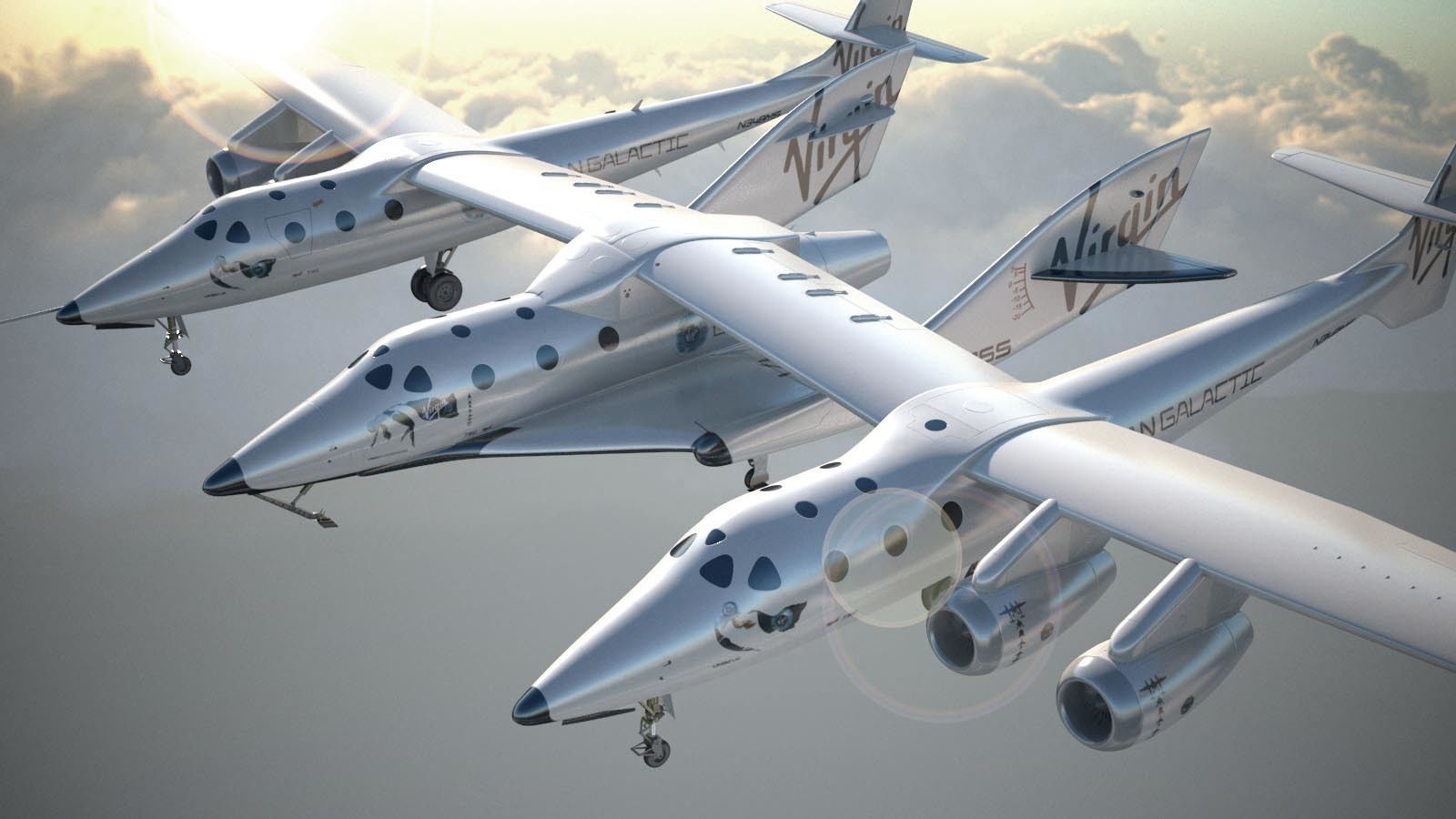 Virgin Galactic Shuttle 3D model | CGTrader