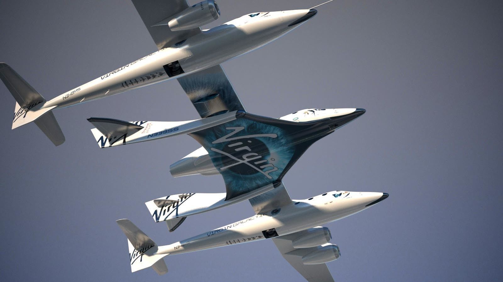 Virgin Galactic Shuttle 3D model | CGTrader