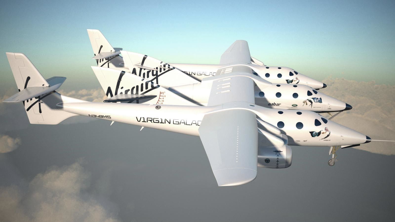 Virgin Galactic Shuttle 3D model | CGTrader