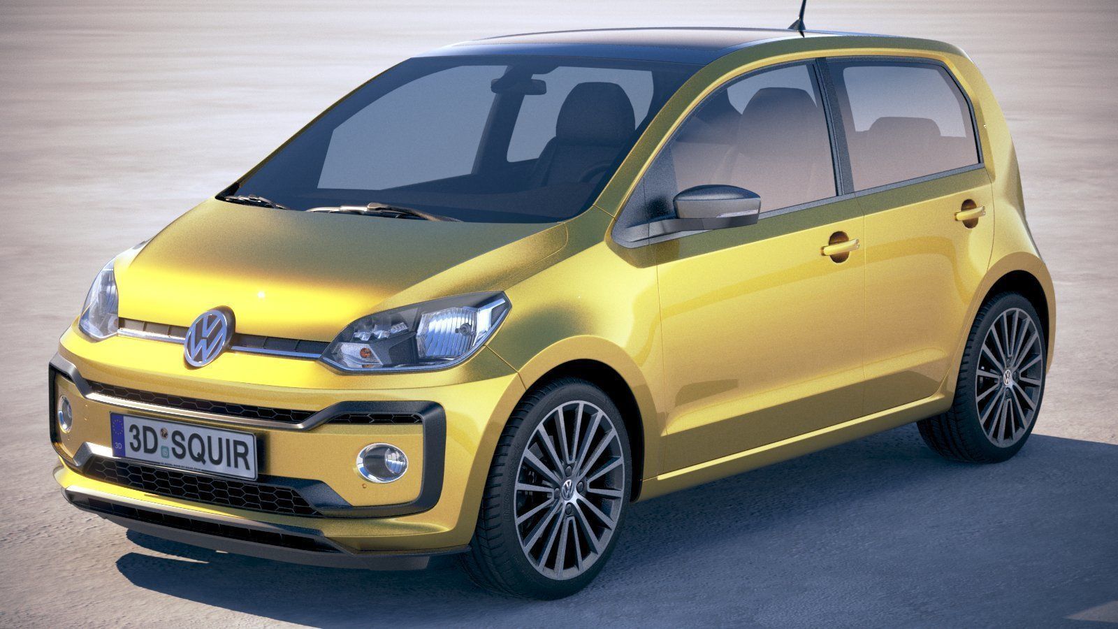 Volkswagen UP 5-door 2018 3D model | CGTrader