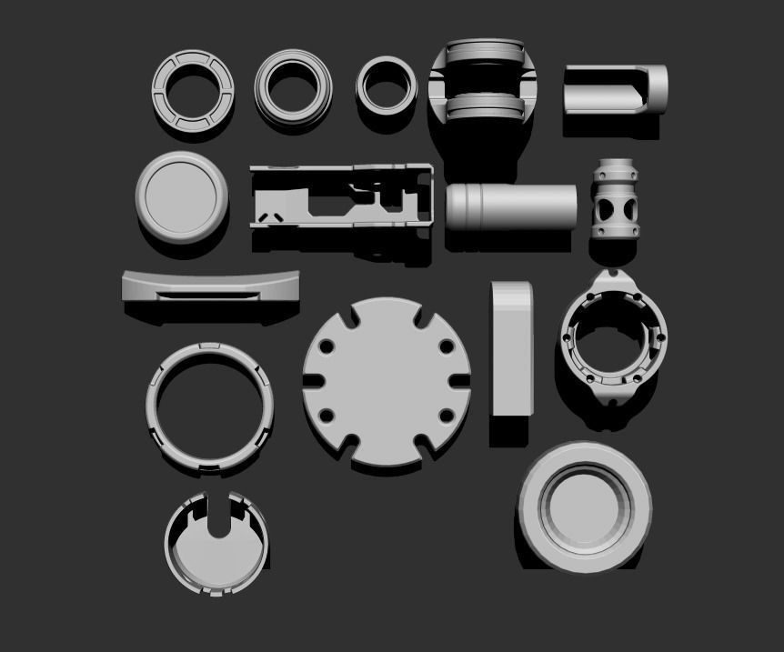 Basic Kit-Bash Vol3 free 3D model | CGTrader