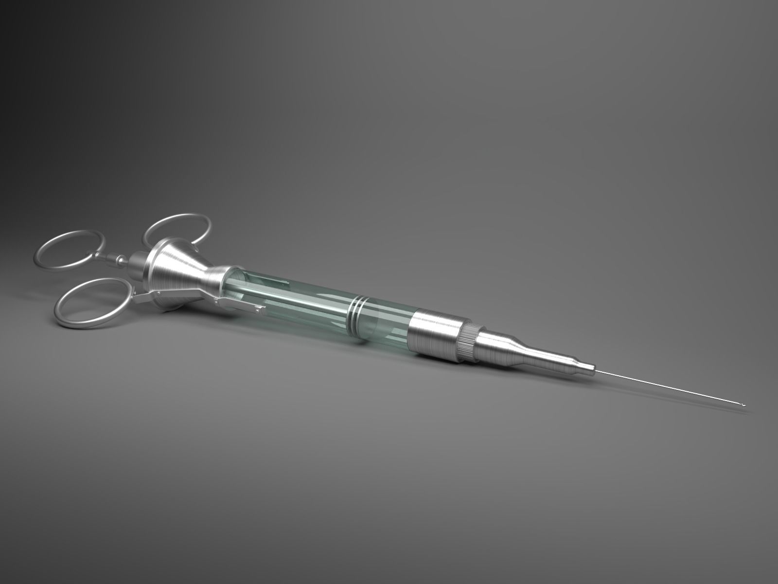 syringe 3D model | CGTrader