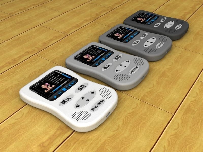 Original Older MP3 3D design 3D model 3D printable | CGTrader