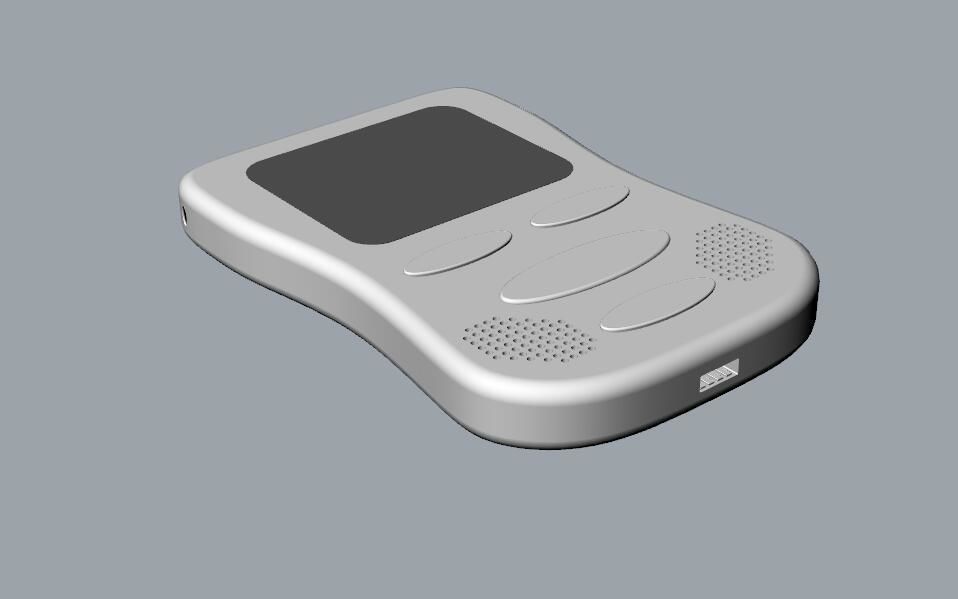 Original Older MP3 3D design 3D model 3D printable | CGTrader