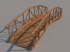 Log Bridge 3D model | CGTrader