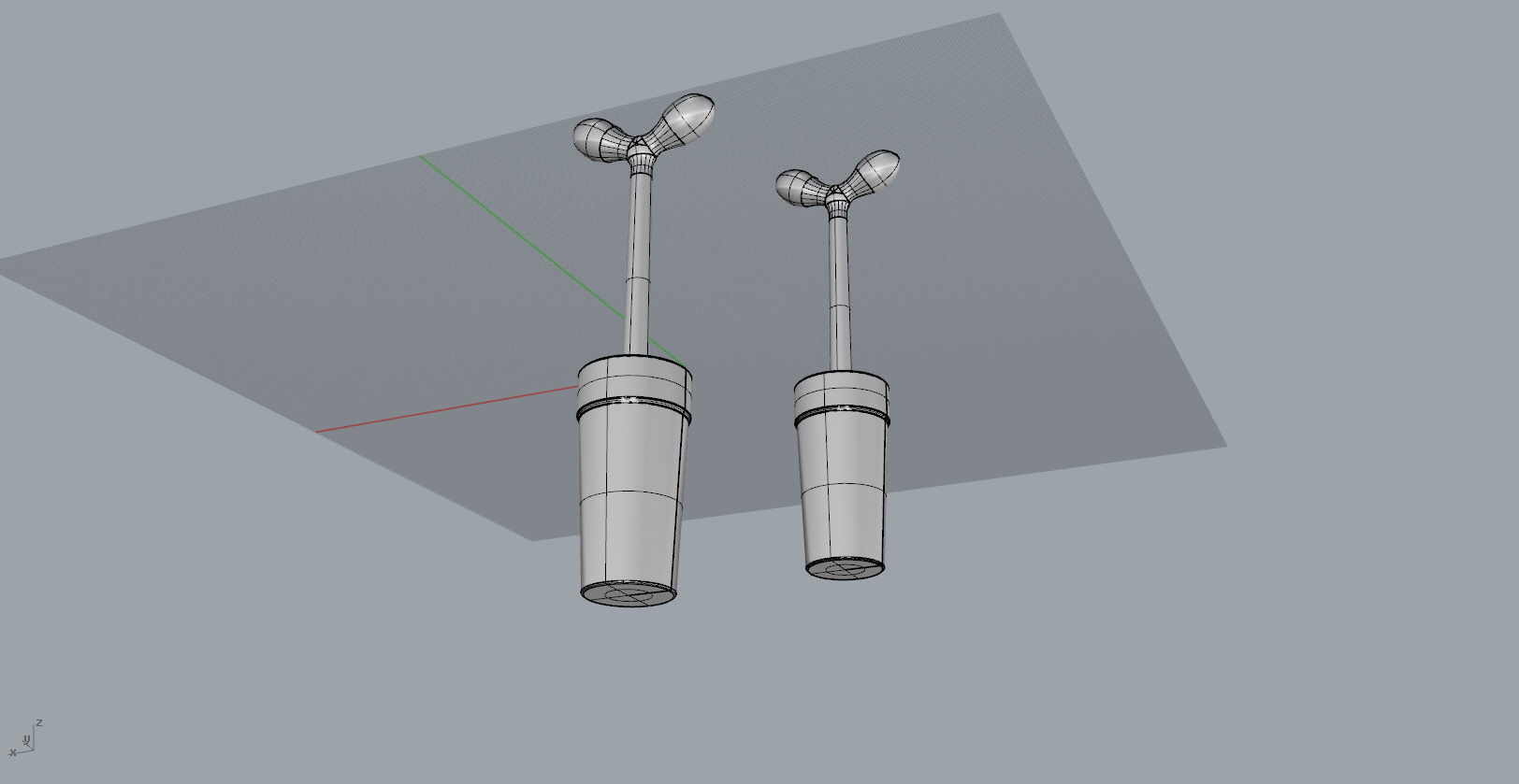 Italy Alessi toilet brush 3D model 3D model 3D printable | CGTrader