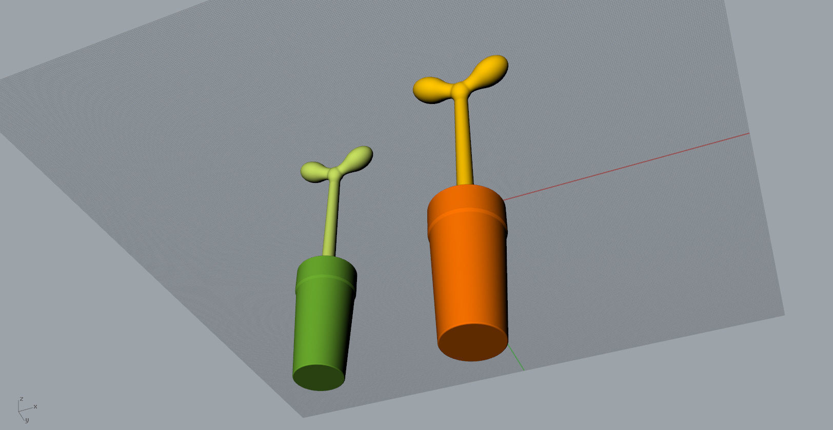Italy Alessi toilet brush 3D model 3D model 3D printable | CGTrader
