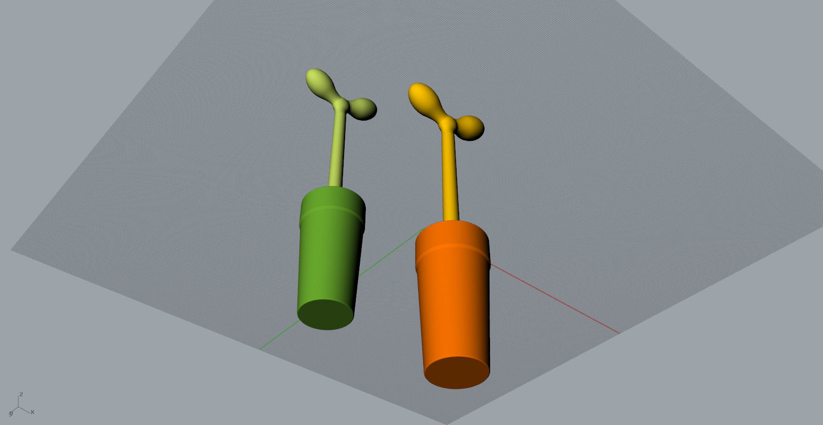 Italy Alessi toilet brush 3D model 3D model 3D printable | CGTrader