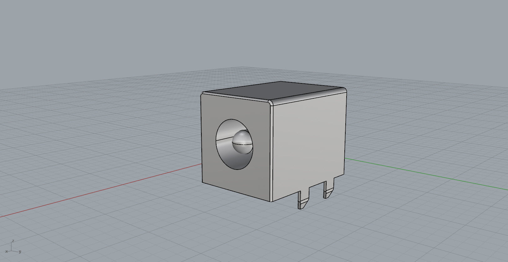 DC power jack 3D MODEL 3D model 3D printable | CGTrader