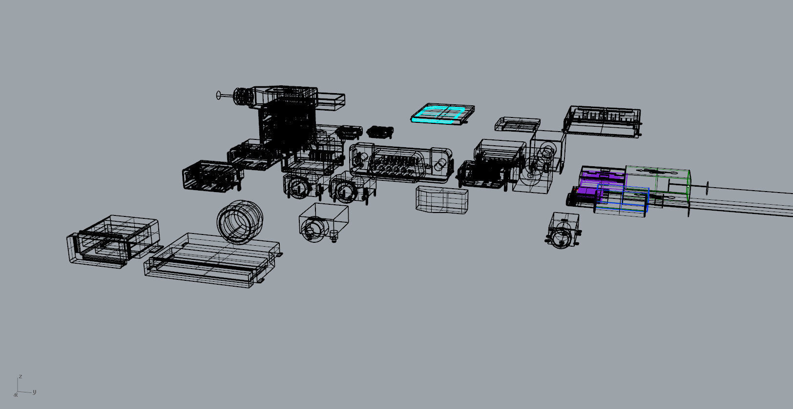 Various electronic component interfaces 3D Model 3D model 3D printable ...