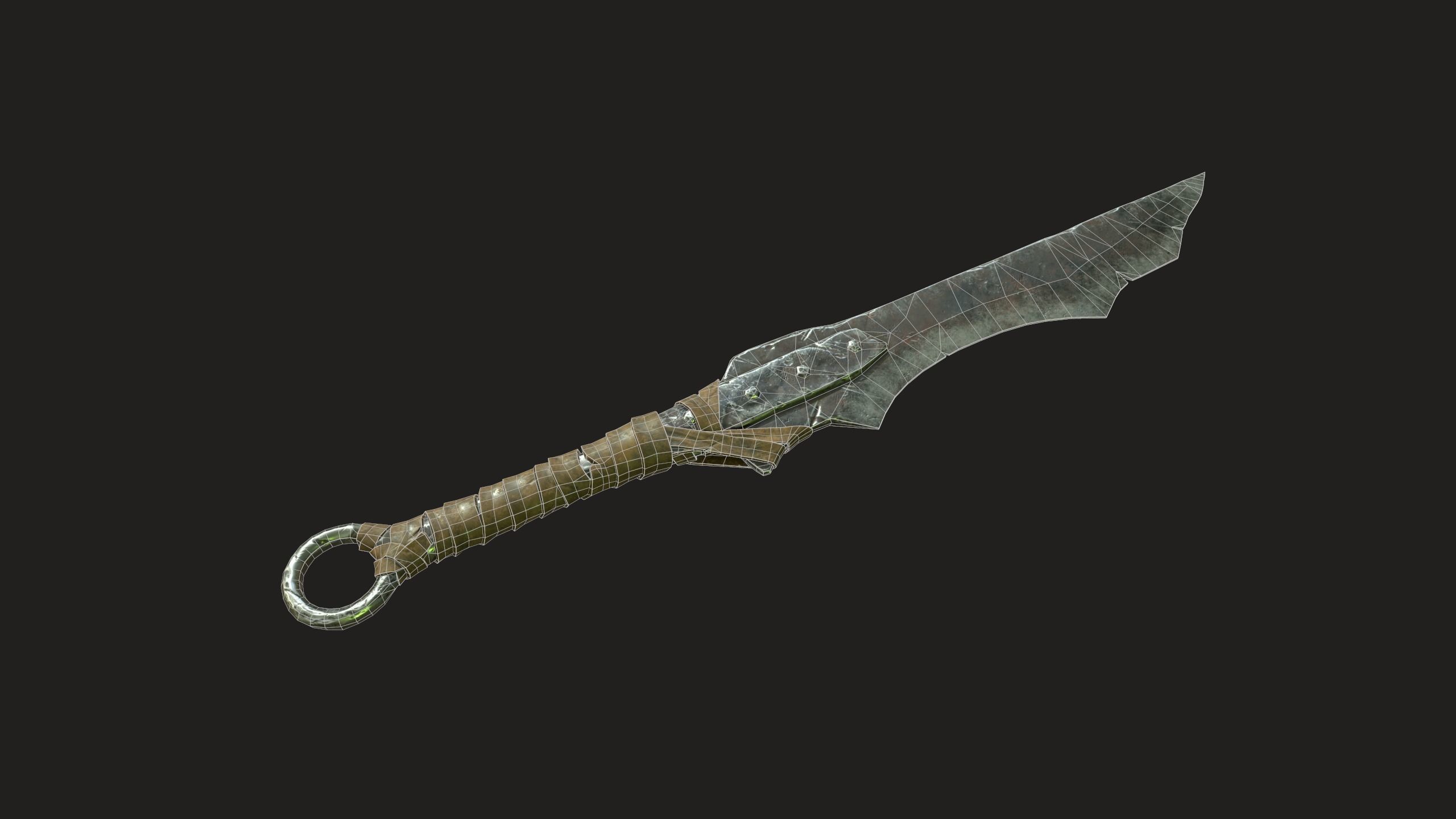 3D model ork short sword VR / AR / low-poly | CGTrader
