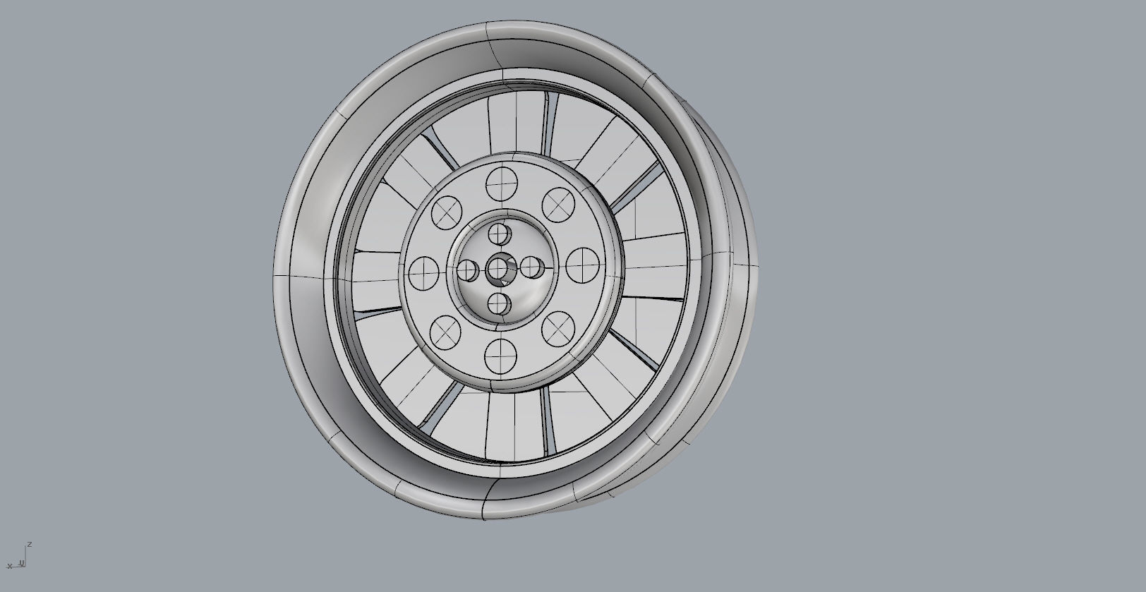 CAR Wheel hub 3d model free 3D model 3D printable | CGTrader