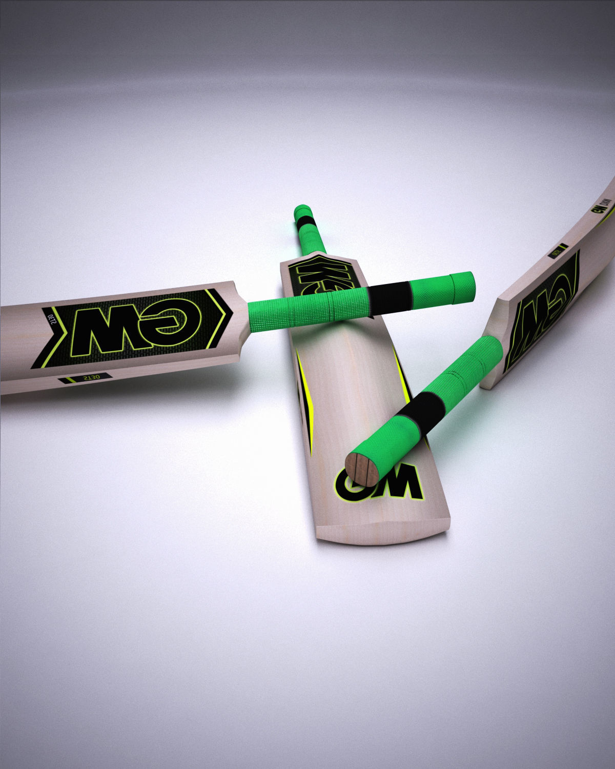3D model CRICKET BAT VR / AR / low-poly | CGTrader