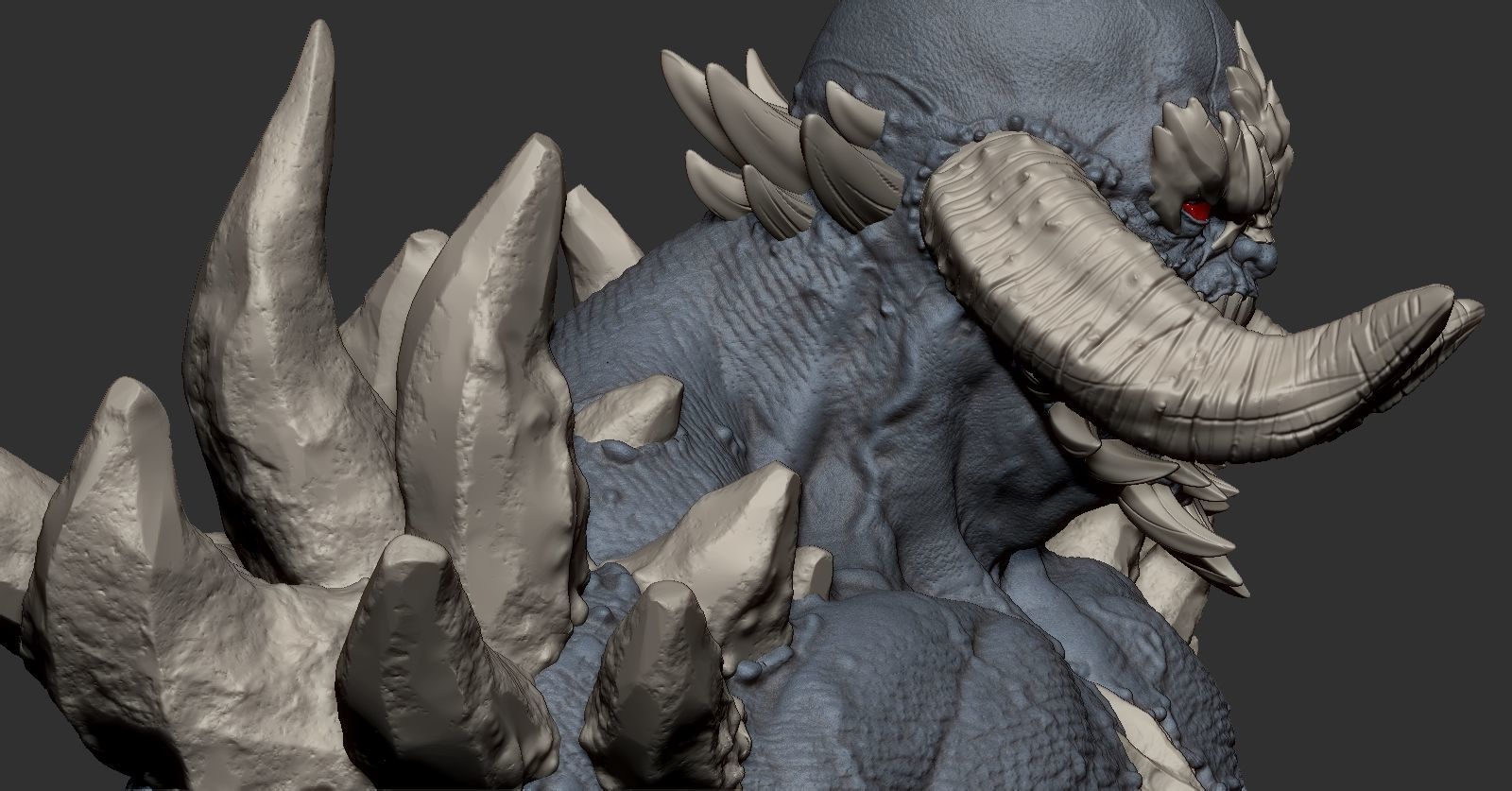 Doomsday demon 3D model 3D printable | CGTrader