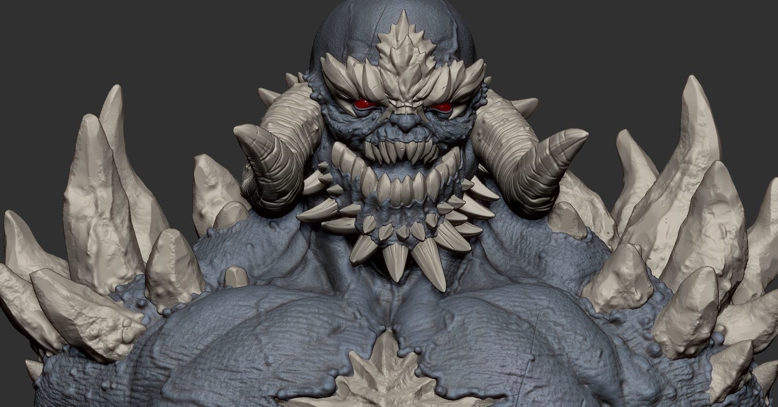 Doomsday demon 3D model 3D printable | CGTrader