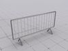 3D model Steel Barrier Low-Poly Prop VR / AR / low-poly | CGTrader