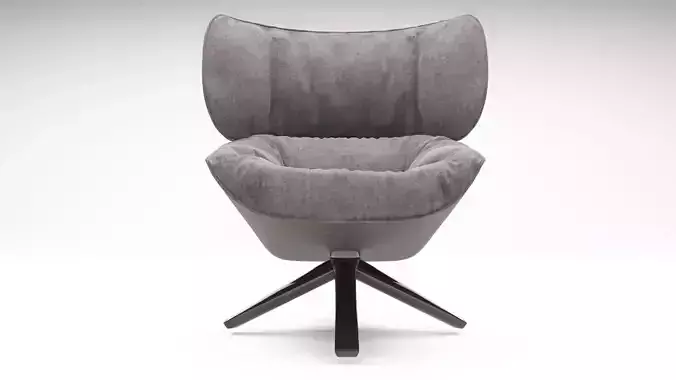 Tabano Chair 3D model - BeB Italia 3D model | CGTrader