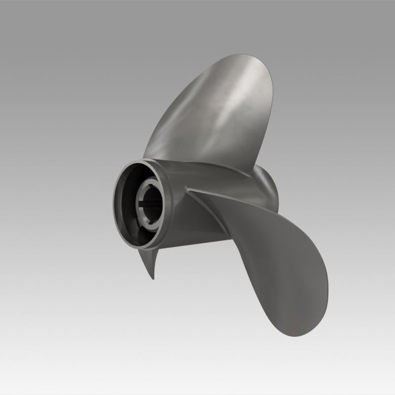 Boat propeller 3D model | CGTrader