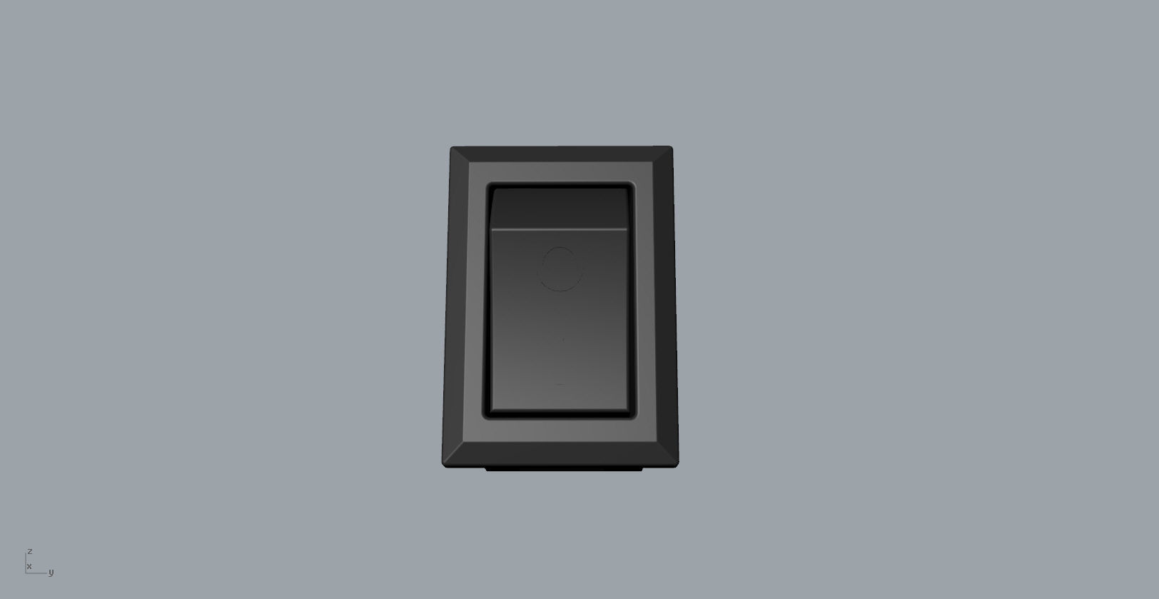 POWER BUTTON Switch 3D model 3D model 3D printable | CGTrader