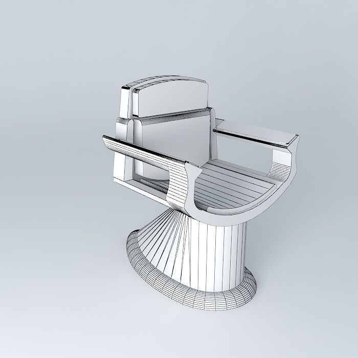 Captains Chair from the bridge of the USS Enterprise 1701 free 3D model ...