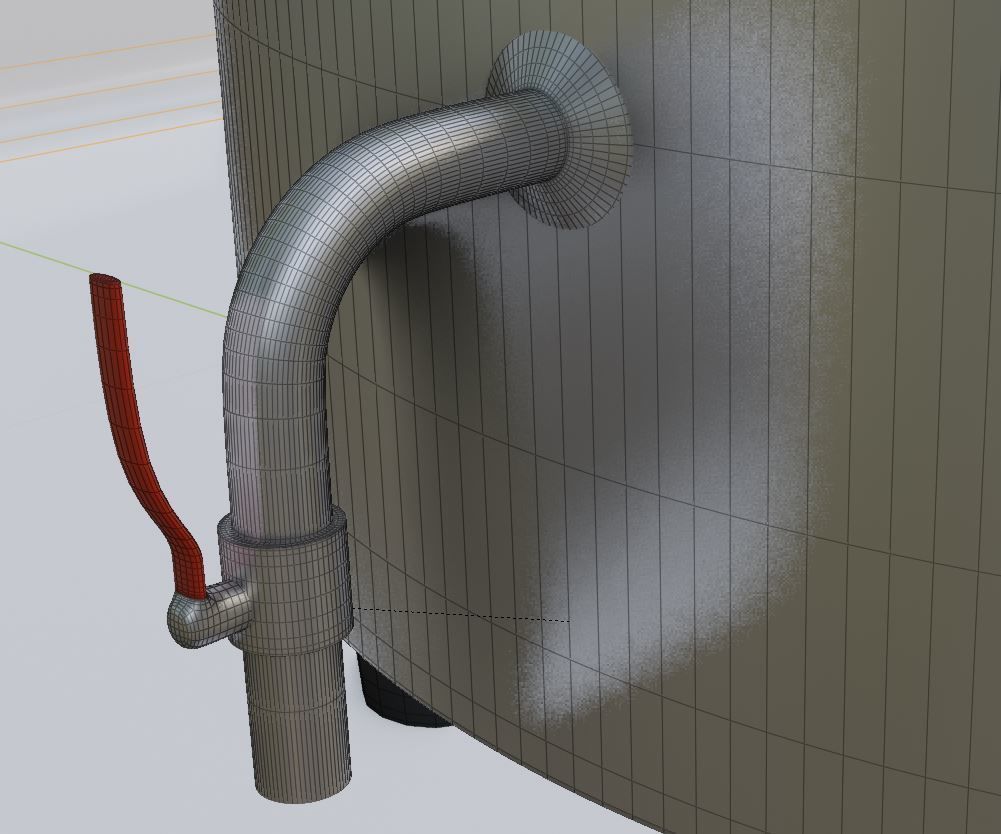 Industrial boiling pan 3D model | CGTrader