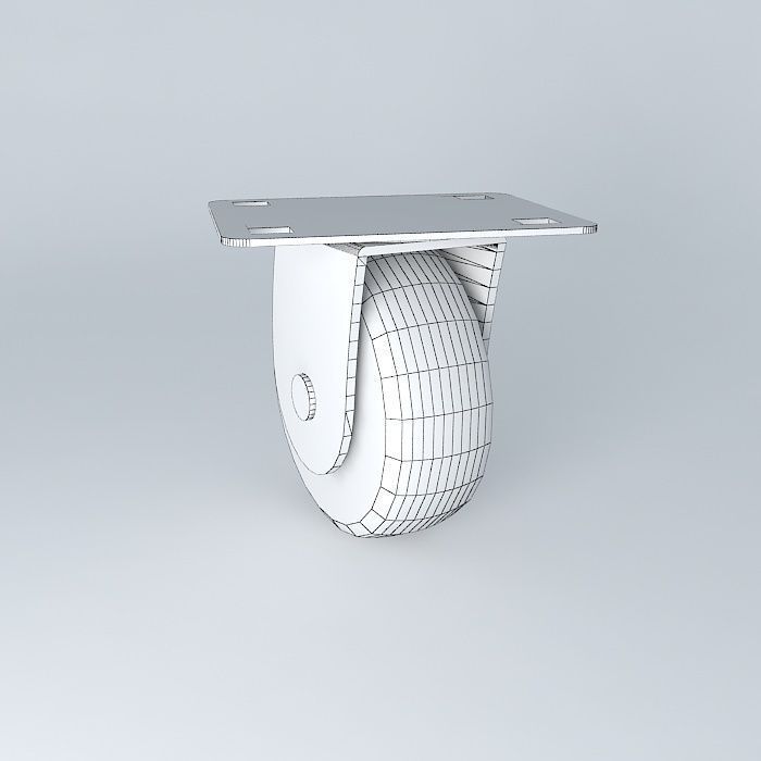 Swivel Caster free 3D model | CGTrader