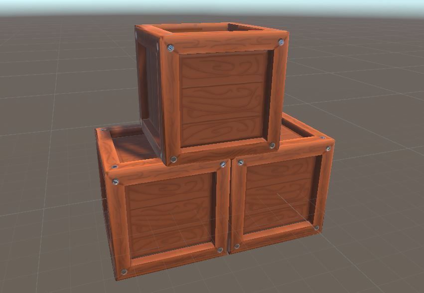 GameReady Stylized Wooden Crate free VR / AR / low-poly 3D model | CGTrader