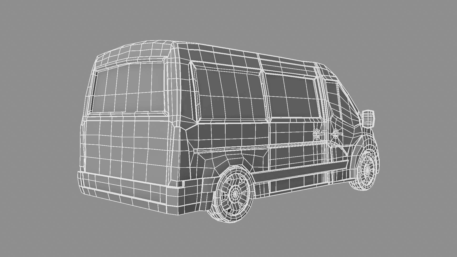 3D Van mercedes c class minivan 3D model | CGTrader