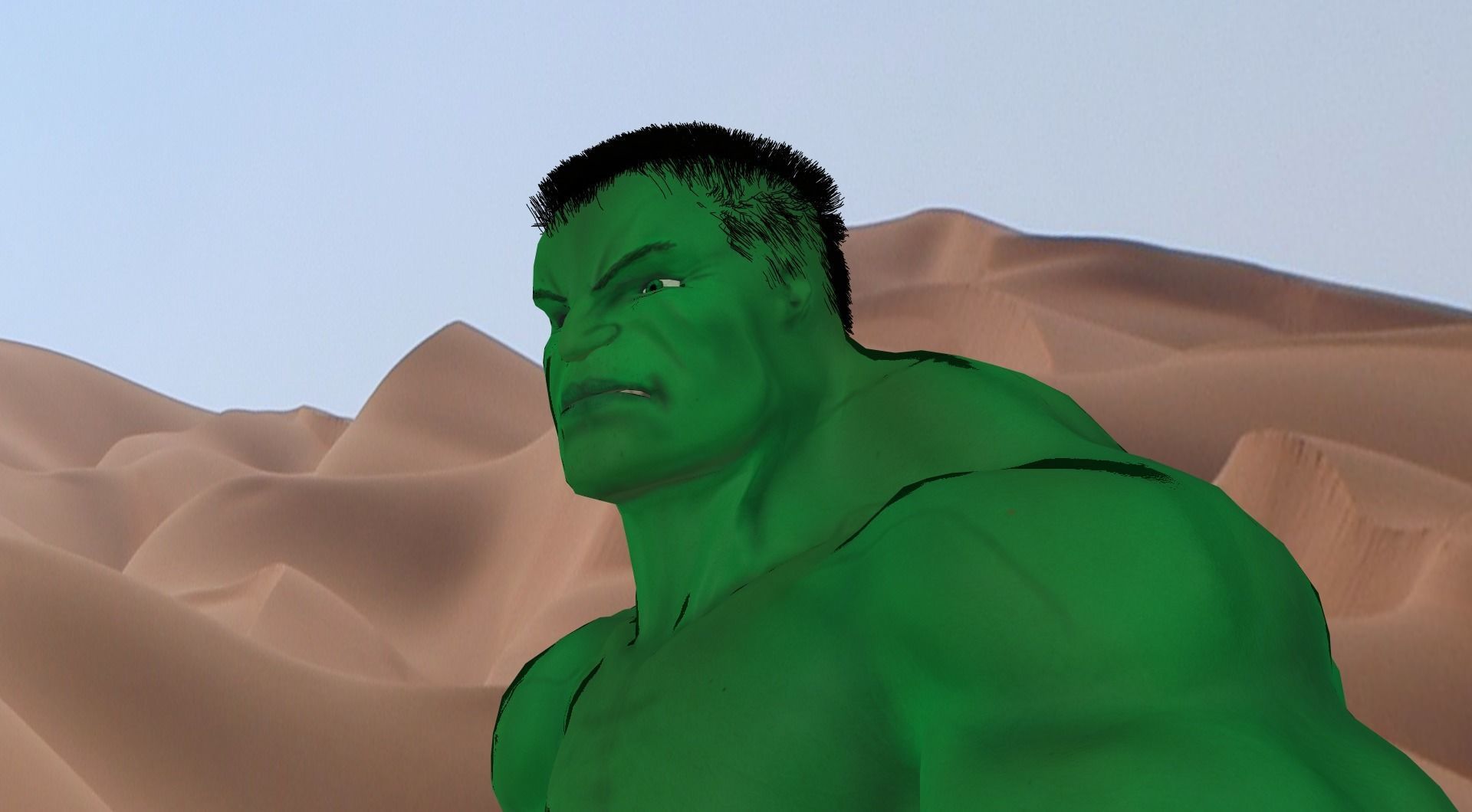 3D model Hulk Rigged and Animated 2018 VR / AR / low-poly | CGTrader