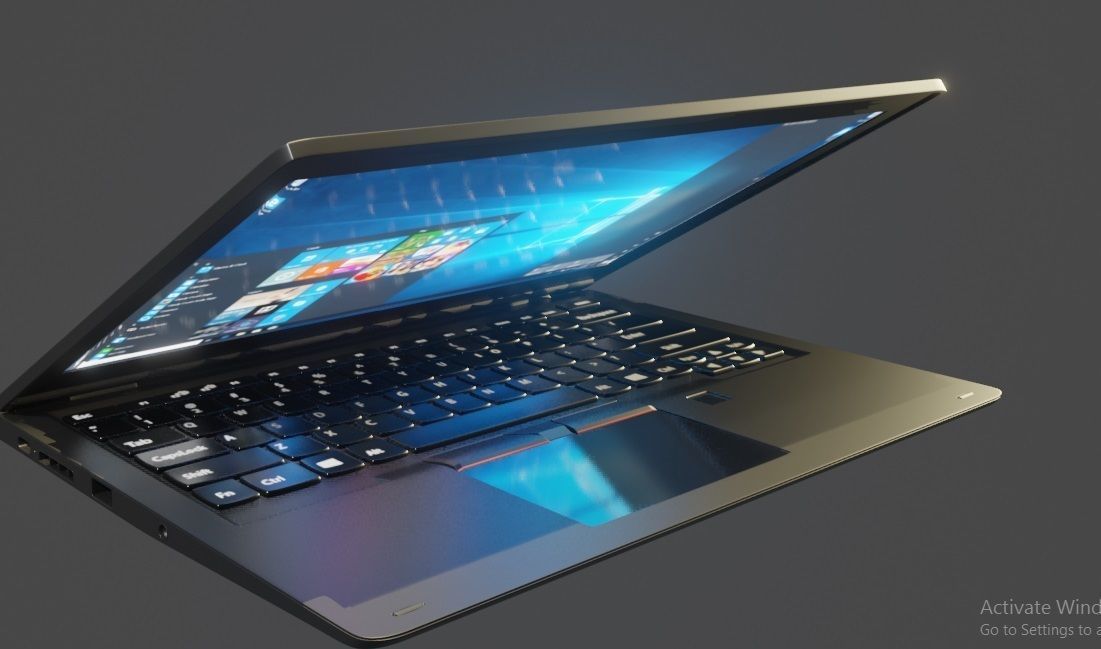 3D model lenovo laptop computer 3d model VR / AR / low-poly | CGTrader