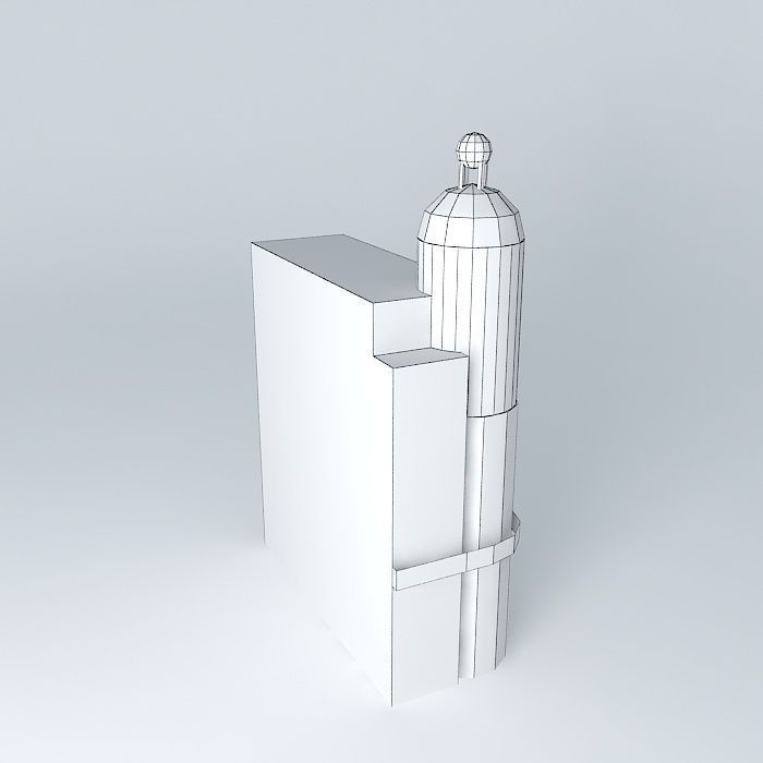 Snowball building 3D model | CGTrader