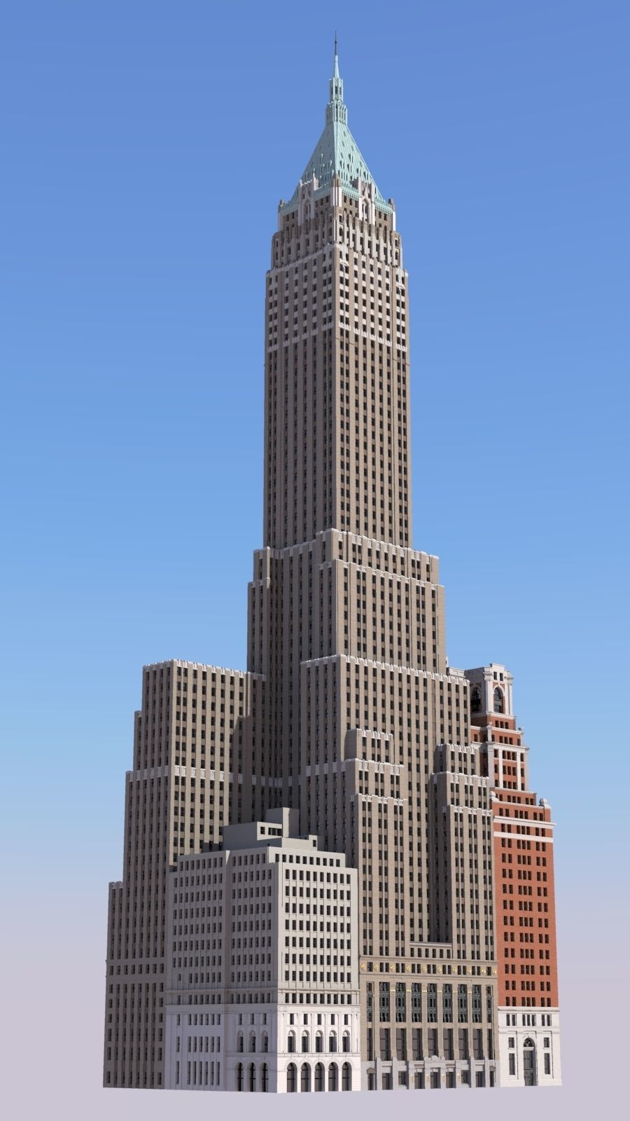 40 Wall Street 3D model 3D printable | CGTrader