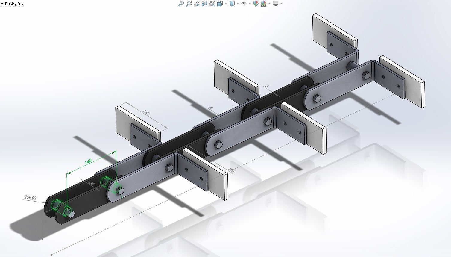 Chain Conveyor 150t 3D model | CGTrader