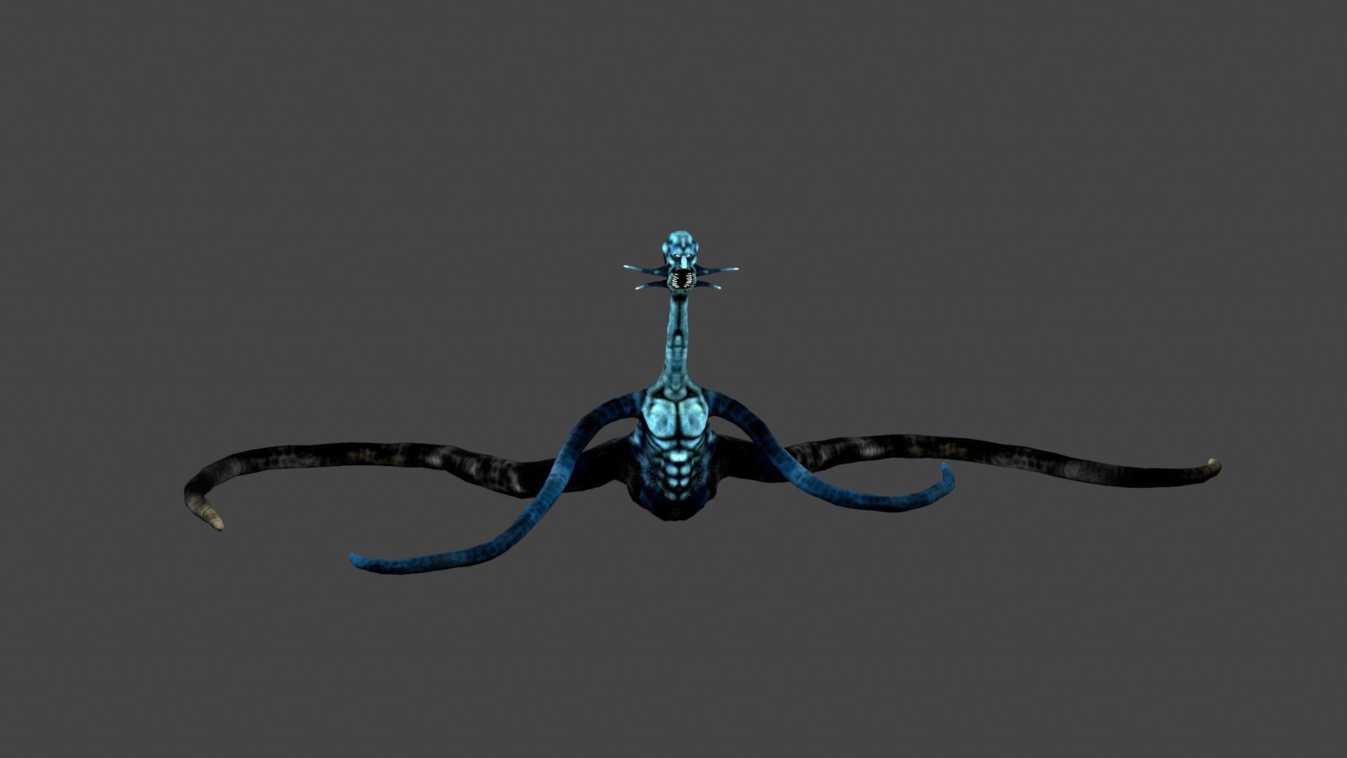 Human Mutant free VR / AR / low-poly 3D model animated rigged | CGTrader
