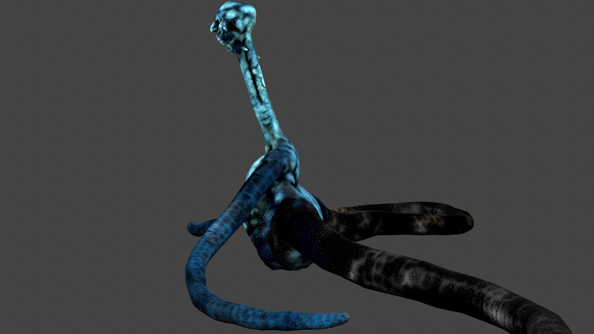 Human Mutant free VR / AR / low-poly 3D model animated rigged | CGTrader