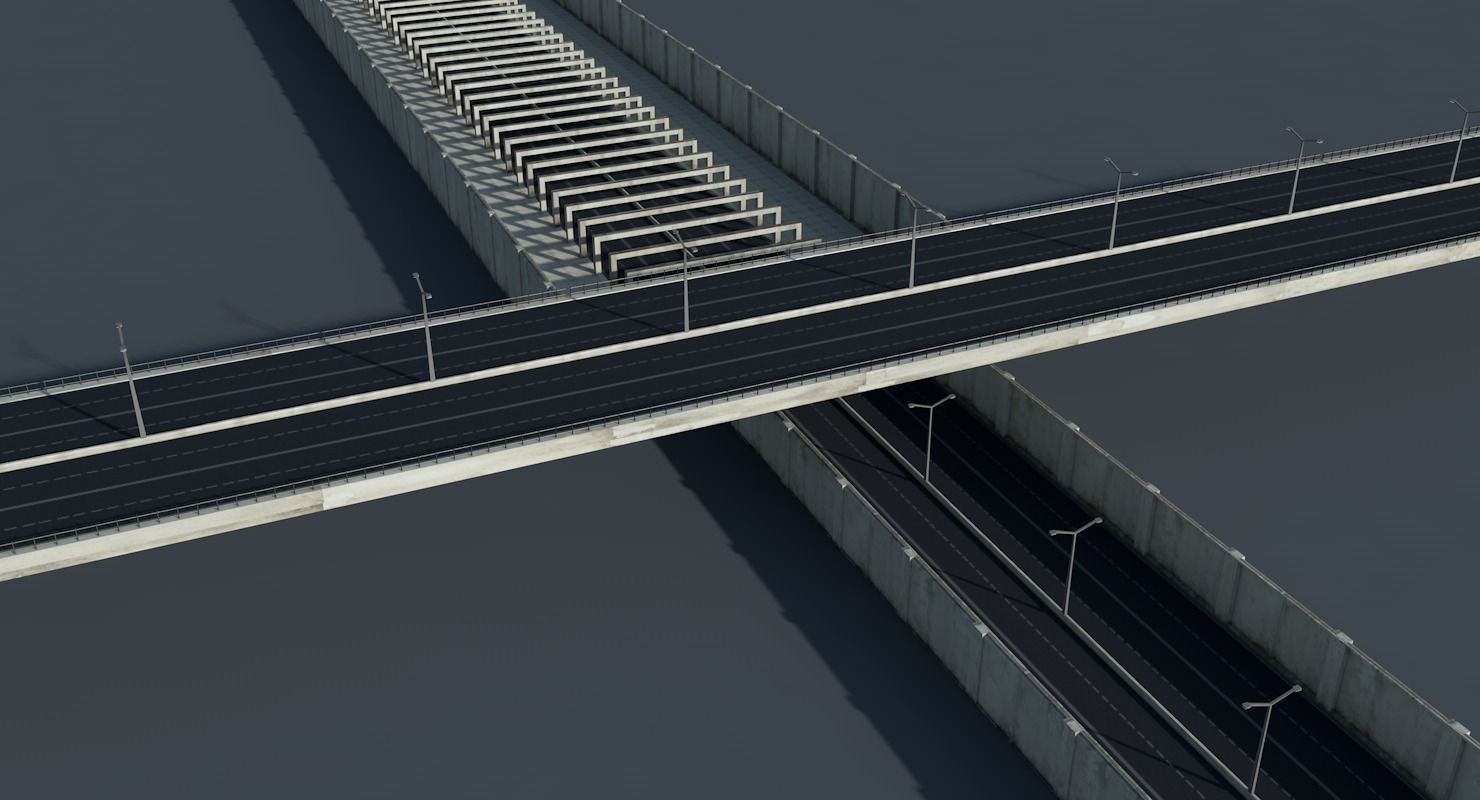 3D model Highway box VR / AR / low-poly | CGTrader