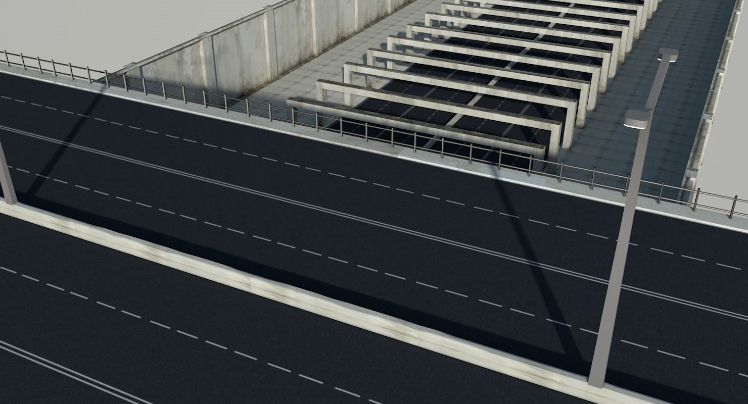 3D model Highway box VR / AR / low-poly | CGTrader