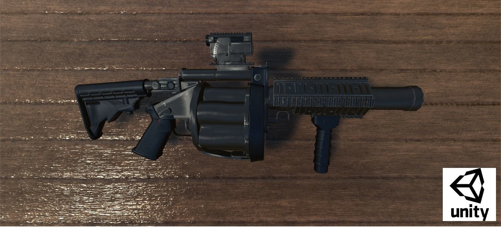 3D model M32 MGL VR / AR / low-poly | CGTrader