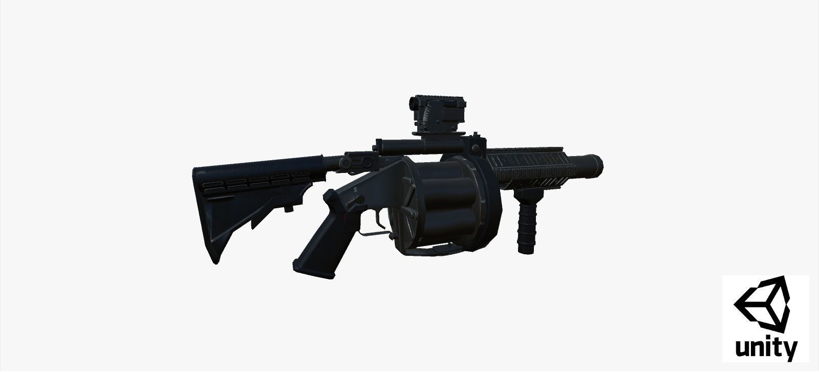 3D model M32 MGL VR / AR / low-poly | CGTrader