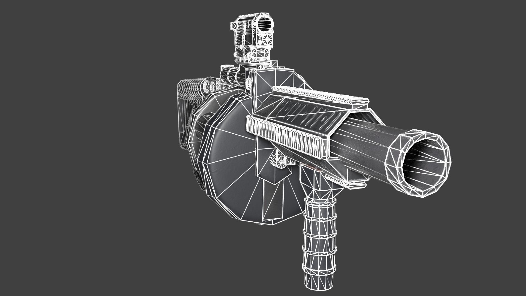 3D model M32 MGL VR / AR / low-poly | CGTrader