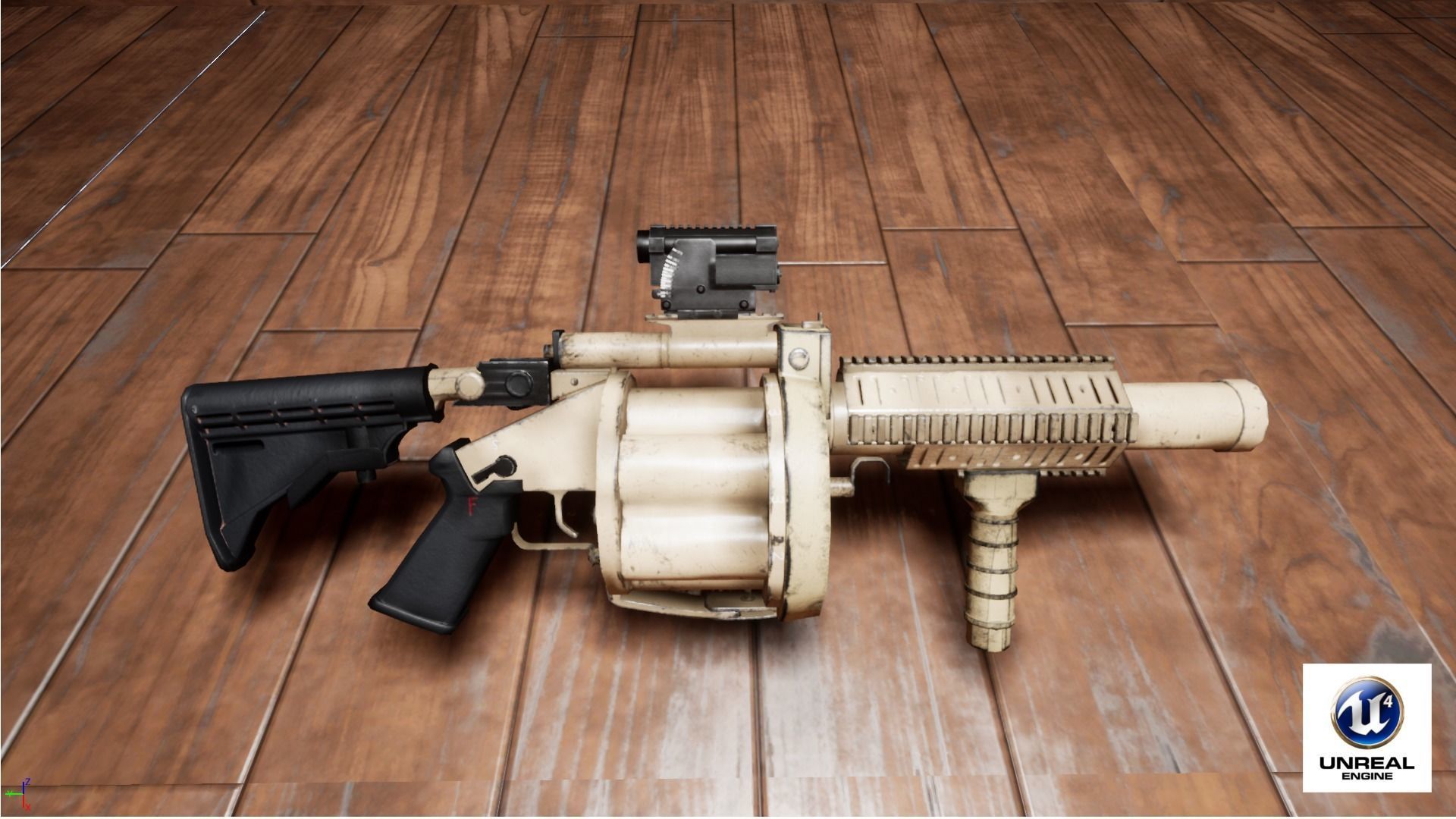 3D model M32 MGL VR / AR / low-poly | CGTrader