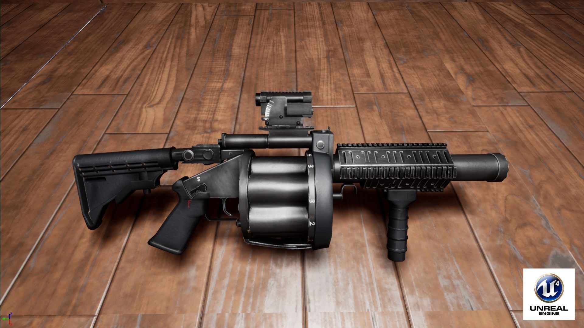 3D model M32 MGL VR / AR / low-poly | CGTrader