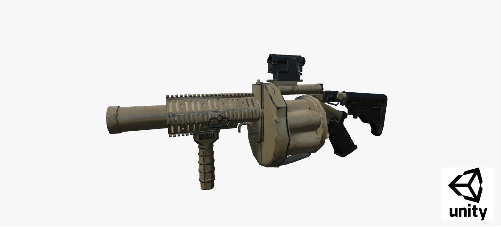 3D model M32 MGL VR / AR / low-poly | CGTrader